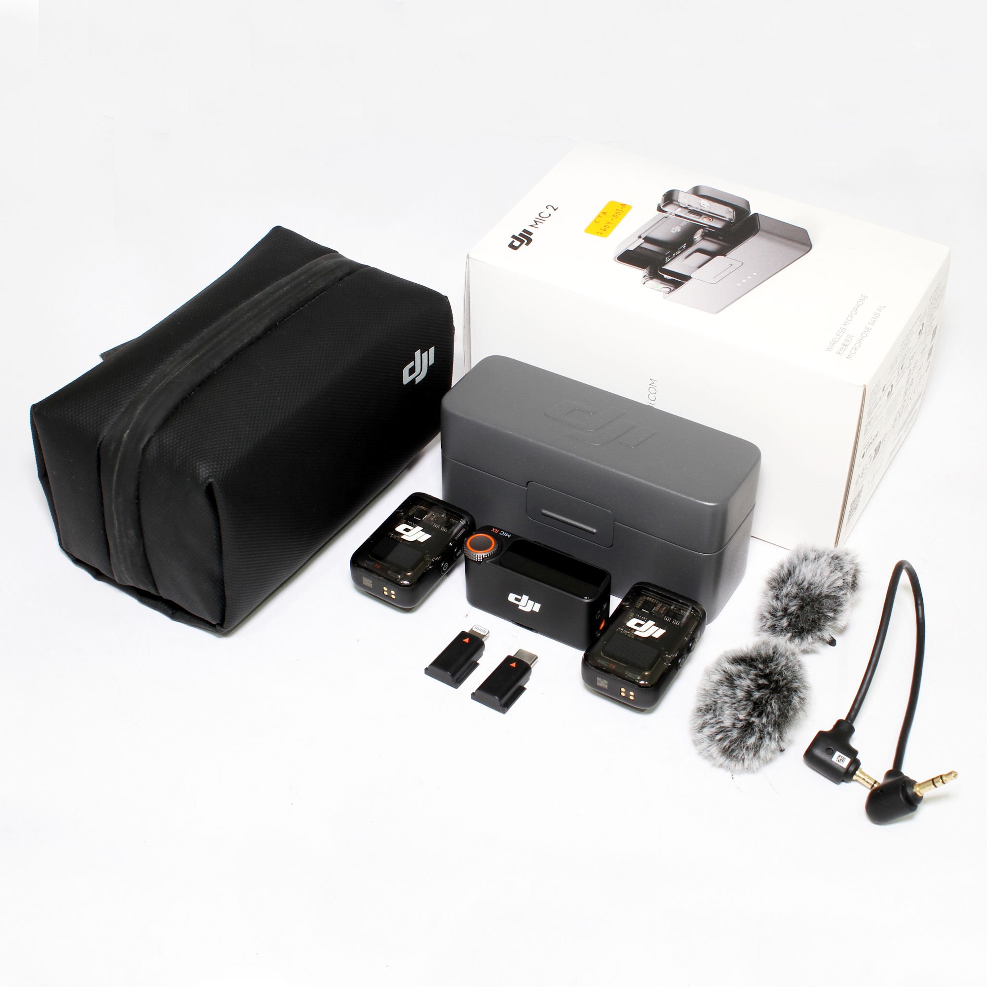 [USED] DJI Mic 2 (2 Mic + 1 Receiver) 2-Person Compact Digital Wireless ...